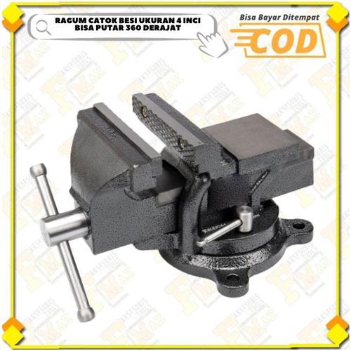 Jual SALE RAGUM CATOK TANGGEM MEJA 5 INCH BENCH VICE PENJEPIT BESI ...