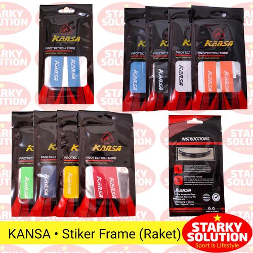 Jual Stiker Frame Raket KANSA K70 Pelindung Cover Frame Badminton ...