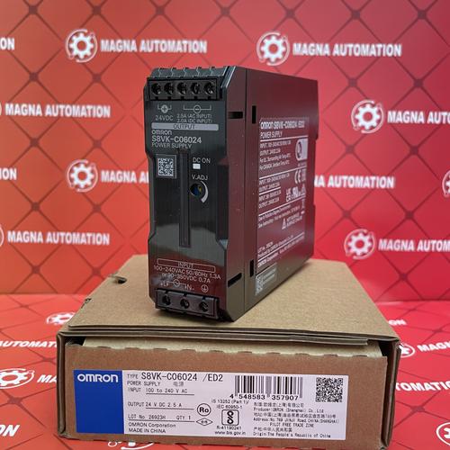 Jual Power supply S8VK-C06024/ED2 Omron DIN rail mount - 24V DC 2.5A - Jakarta Selatan - Magna ...