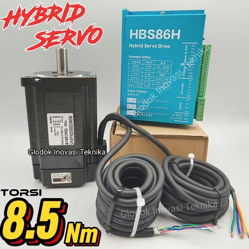 Jual Hybrid Servo Stepper Motor Driver NEMA34 NEMA 34 Close Loop HBS86H ...