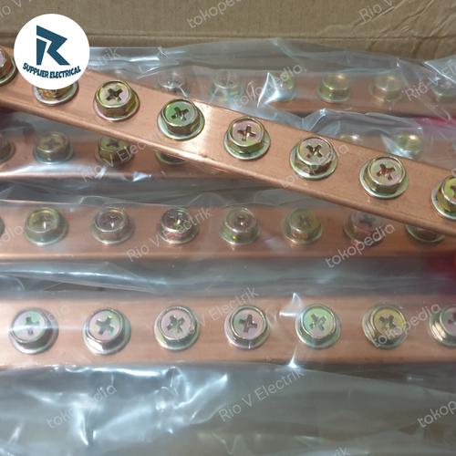 Jual Busbar tembaga RSTN panel listrik 20 cm FTB800 FTB-800 FORT - Kota ...