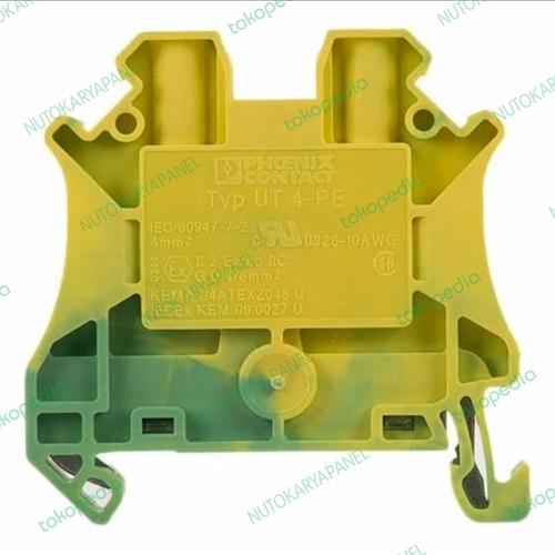 Jual PHOENIX TERMINAL BLOCK UT 4-PE - Kota Bogor - NUTOKARYAPANEL ...