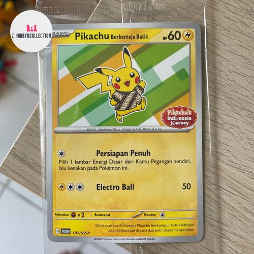 Jual Pikachu batik | Pokemon TCG Indonesia - Jakarta Barat - Z Hobby N ...