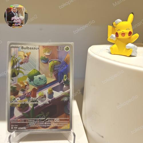 Jual Bulbasaur Ar Promo pokemon kartu harta berkilau 092/sv-p tcg indo ...