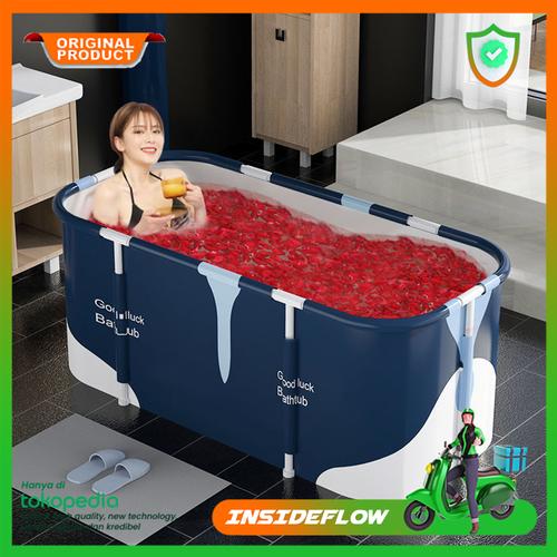 Jual Bak Mandi Kolam SPA Bathub Lipat Portable Besar Dewasa Baskom ...