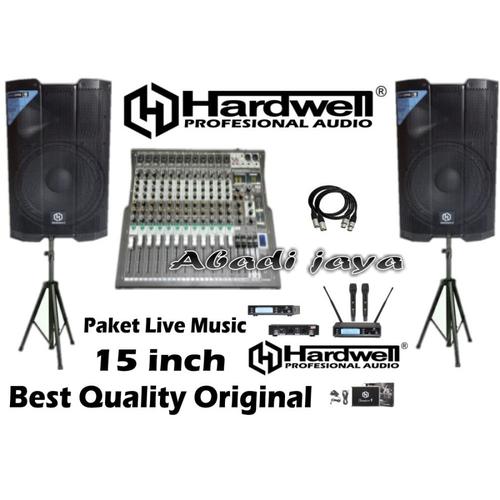 Jual paket sound system 15 inch ashley act600pro ashley audiopro 8 ...