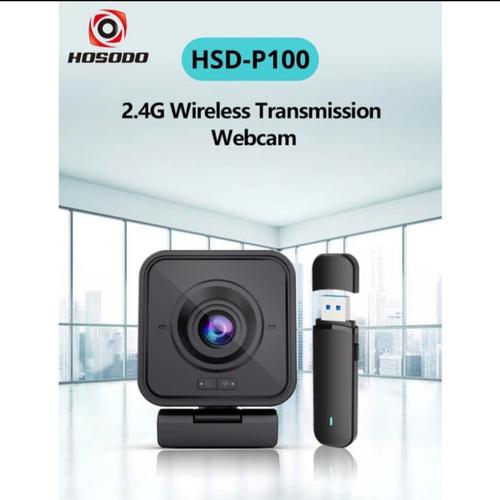 Jual Hosodo HSD-P100 Wireless Webcam Full HD For Meeting Streaming ...