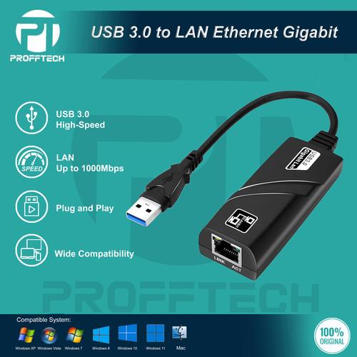 Jual USB to LAN Gigabit Ethernet adapter 10/100/1000Mbps - 10/100Mbps ...
