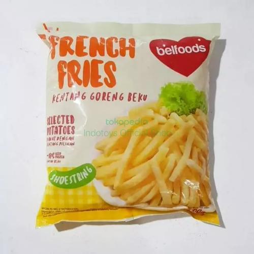 Jual Belfoods Kentang Shoestring 500g French Fries Kentang Goreng Beku ...