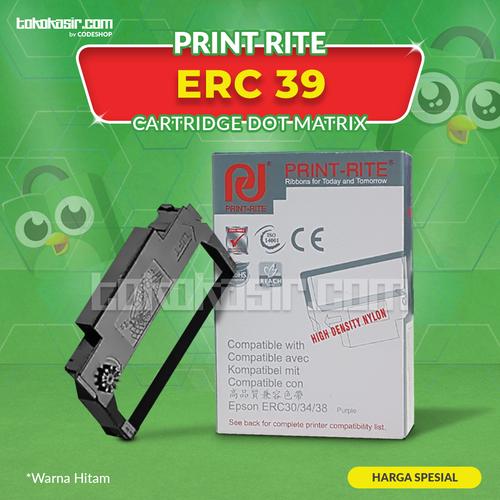 Jual Cartridge PRINT RITE ERC 39 Pita Ribbon Printer Kasir Dot Matrix ...