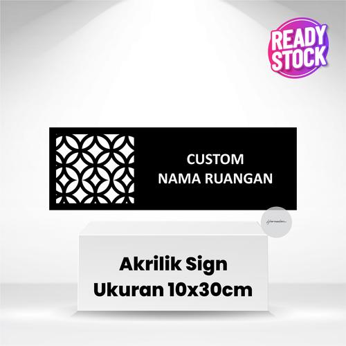 Jual Custom Nama Ruangan Signage Akrilik Sign Board Acrylic Papan ...
