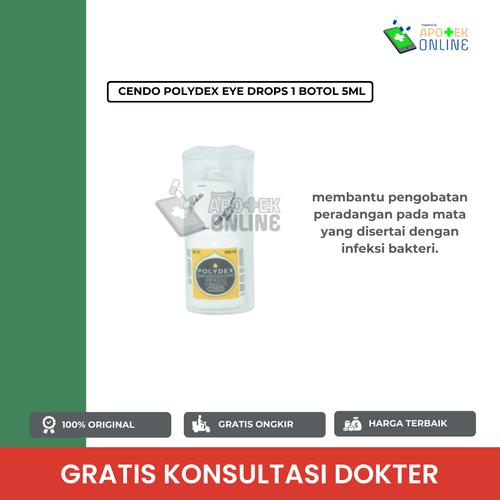 Jual CENDO POLYDEX EYE DROPS 1 BOTOL 5ML - Kab. Cianjur - Apotek Seger ...