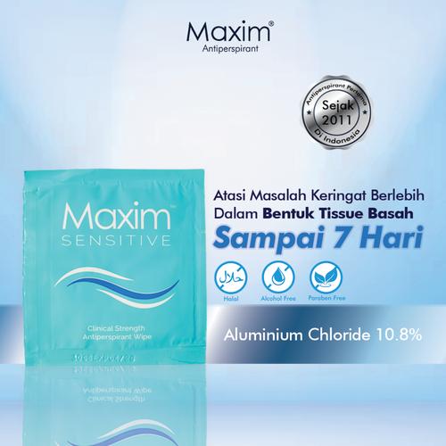 Jual Maxim Antiperspirant Deodorant 10.8% Kemasan Sachet - 1 sachet ...