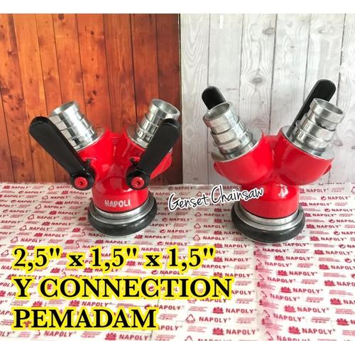 Jual Y Connection 2.5 x 1.5 x 1.5 Inch Alm Hydrant 2 Handle Pemadam ...