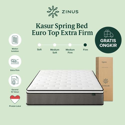 Promo Kasur Spring Bed Zinus Ekstra Firm / Euro Top / Motion Isolation ...
