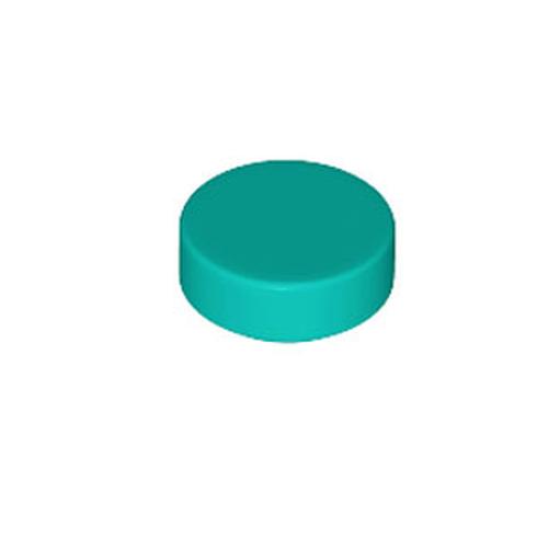 Jual Lego Dark Turquoise Part 98138 Tile, Round 1 x 1 - Kab. Bandung ...