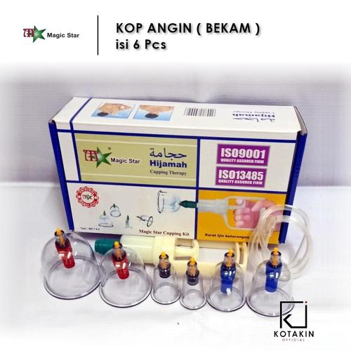Jual Magic Star Alat Bekam isi 6 / Kop Angin / Hijamah Cupping Therapy - - Jakarta Pusat ...