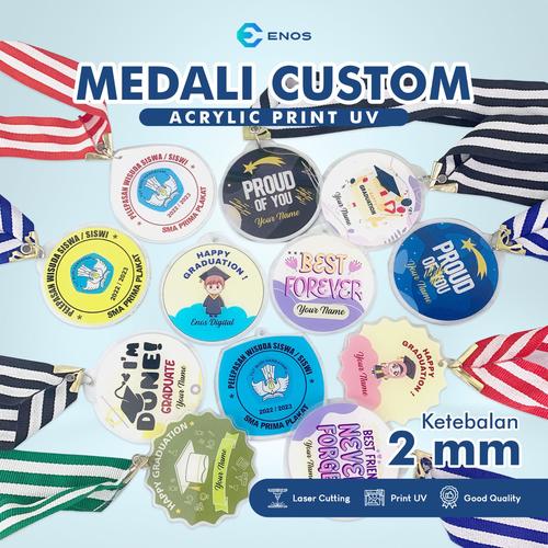 Jual Medali Custom Medali Wisuda Medali Graduation Medali Akrilik - MDL ...