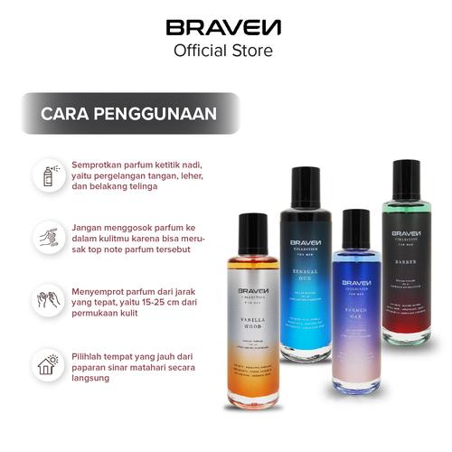 Promo Braven Parfum Pria Collection Series 100ml - French Oak - - Evangeline Parfum | Tokopedia