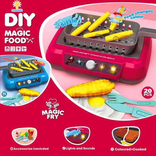 Promo Mainan DIY Magic Fry Kitchen Kompor Dapur Makanan Masak Edukasi ...