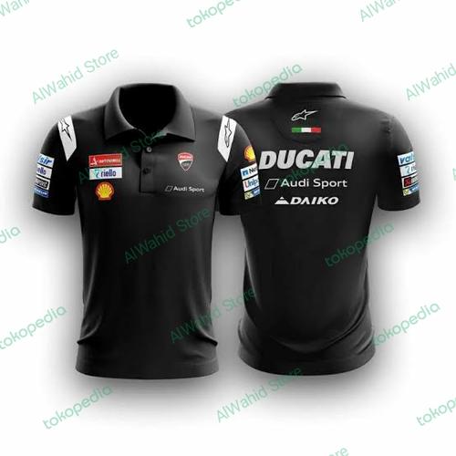 Jual Polo shirt Ducati kaos kerah motogp Kaos Seragam Motogp Kaos ...