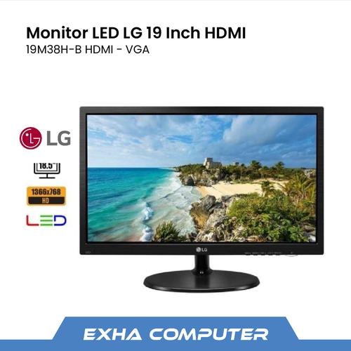 Jual Monitor LED LG 19" Monitor LG 19M38A LED Monitor LG 19" - 19M38H ...