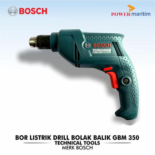 Jual Mesin Bor Listrik Drill Merk Bosch Type GBM 350 Bor Bolak Balik ...