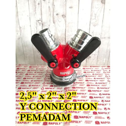 Jual Y Connection 2.5 x 2 x 2 Inch Hydrant 2 Handle Cabang 3 Way ...