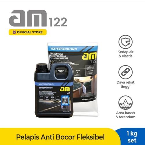 Jual Pelapis Anti Bocor AM 122 5kg / Waterproofing Flexible - Kota ...