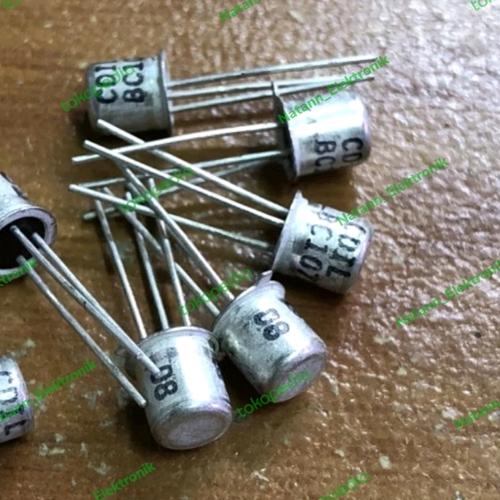Jual transistor tr bc107b bc 107 b bc107 107b cdil kaleng besi silver - Jakarta Barat - MASTER ...