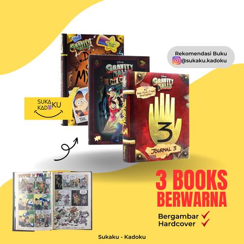 Promo Gravity Falls Books Set Dippers Lost Legends Journal 3 Buku ...