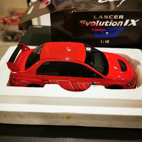 Jual AGU Model Mitsubishi Lancer Evolution 9 IX Ralliart 1/18 - Jakarta ...