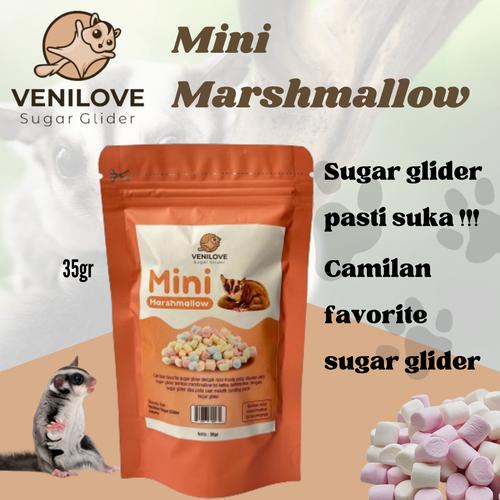 Jual MINI MARSHMALLOW | CAMILAN MAKANAN SUGAR GLIDER | MARSHMALLOW SG ...