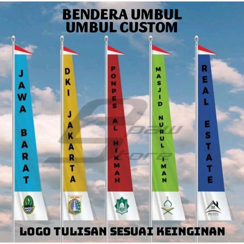 Jual BENDERA UMBUL UMBUL CUSTOM MURAH - Biru - Kab. Garut - papaw store ...