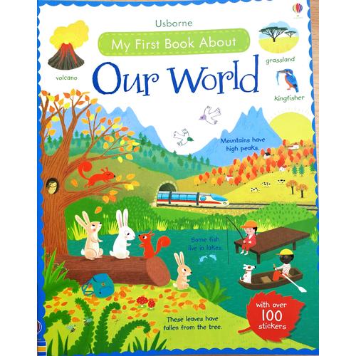 Jual Buku Usborne Sticker Book - Our World - Edukasi Aktivitas Anak ...