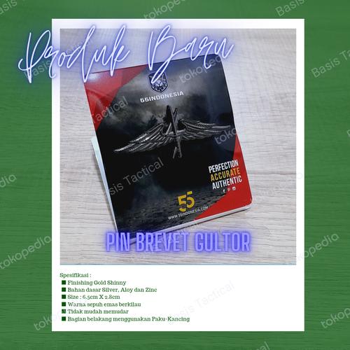 Jual PIN BREVET GULTOR 55 INDONESIA - Jakarta Timur - Basis Tactical ...