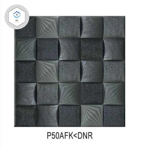 Jual Keramik Matt Motif Batu Hitam Artefak Ukuran 50x50 By Picasso ...