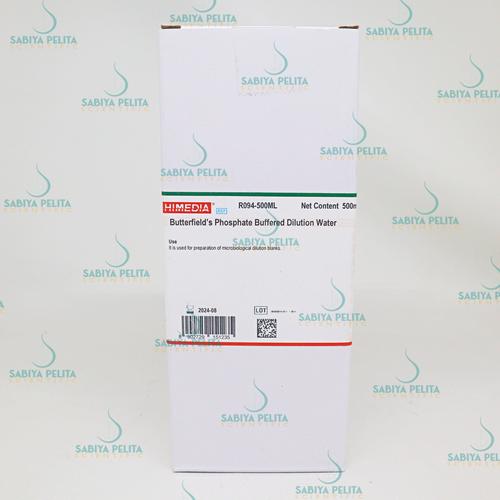 Jual Phosphate buffered dilution water 500ml Himedia R094-500ML - Kota ...