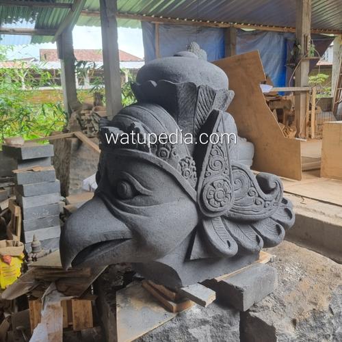 Jual Patung Ornamen Kepala Garuda batu candi 1 meter - Kab. Magelang ...