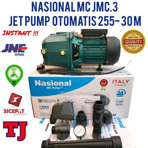 Jual POMPA AIR OTOMATIS JETPUMP SUMUR DALAM JET PUMP NASIONAL 255-30 ...