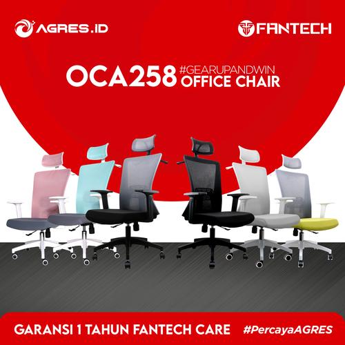 Promo Fantech OCA258 | Breathable Office Chair - Green, OCA258 Cicil 0% ...