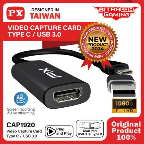 Jual Video Capture PX - CAP1920 - Video Capture Card 2 in 1 - Kota ...