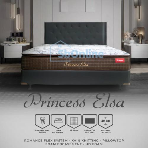 Jual ROMANCE SPRINGBED PRINCESS ELSA FULLSET DIVAN HB ABEL - 90 x 200 ...
