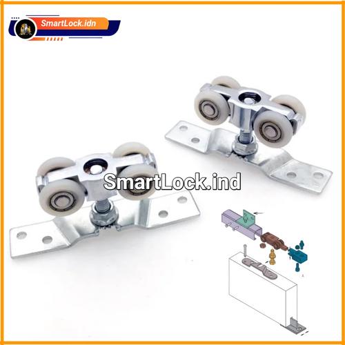 Jual Roda Rel Pintu Geser Sliding Set Kapasitas 100kg - Jakarta Utara ...