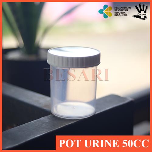 Jual Pot Urine 50cc Murah Material PP | Cup Urine 50cc | Per Pcs - Kota ...