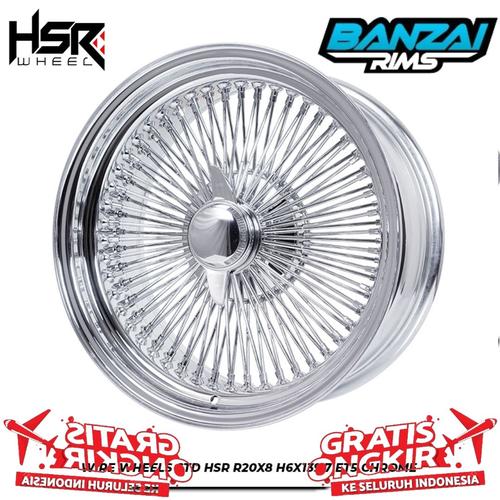 Jual Velg RING 20 Mobil Fortuner Pajero Strada Hilux DC WIRE WHEELS HSR ...