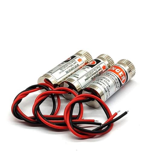 Jual Laser Module 650nm 5mW Head Glass Lens Focusable 3V 5V - Red Dot ...