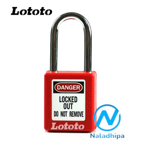 Jual Lototo L410RED Thermoplastic Safety Padlock - Merah - Kab. Bekasi ...