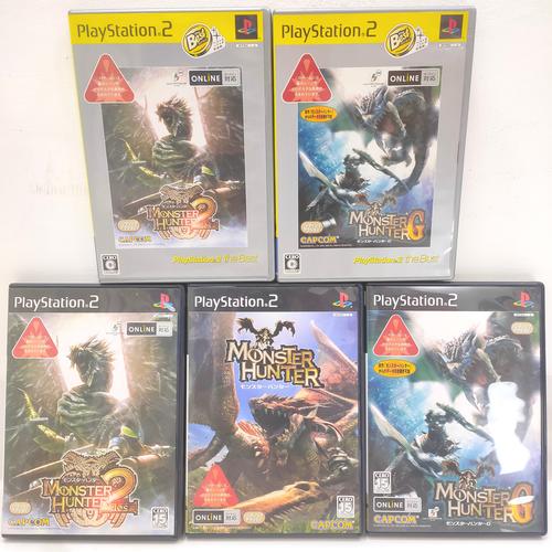 Jual Monster hunter monhun 1 2 3 dos ps2 original game reg jp - MH ...