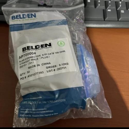 Jual Belden Ap70004 Konektor RJ45 cat6 Besi 1 pak - Jakarta Pusat ...